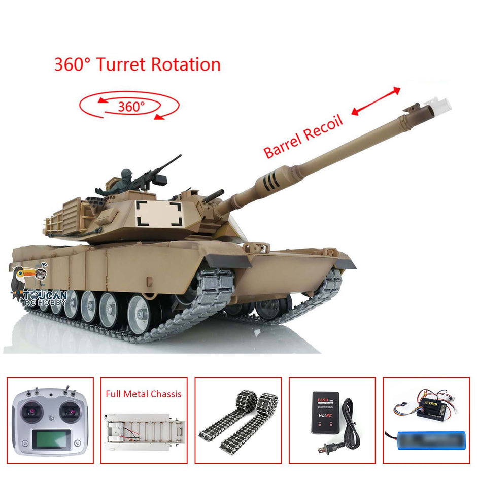 3918 USA Abrams M1A2 – Henglong Tanks