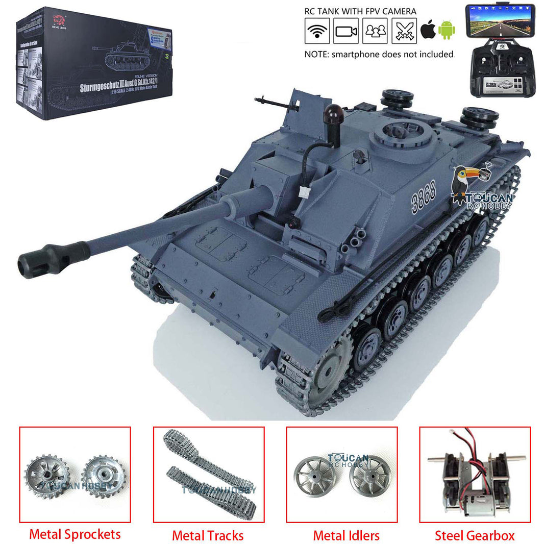 3868 German Stug III – Henglong Tanks