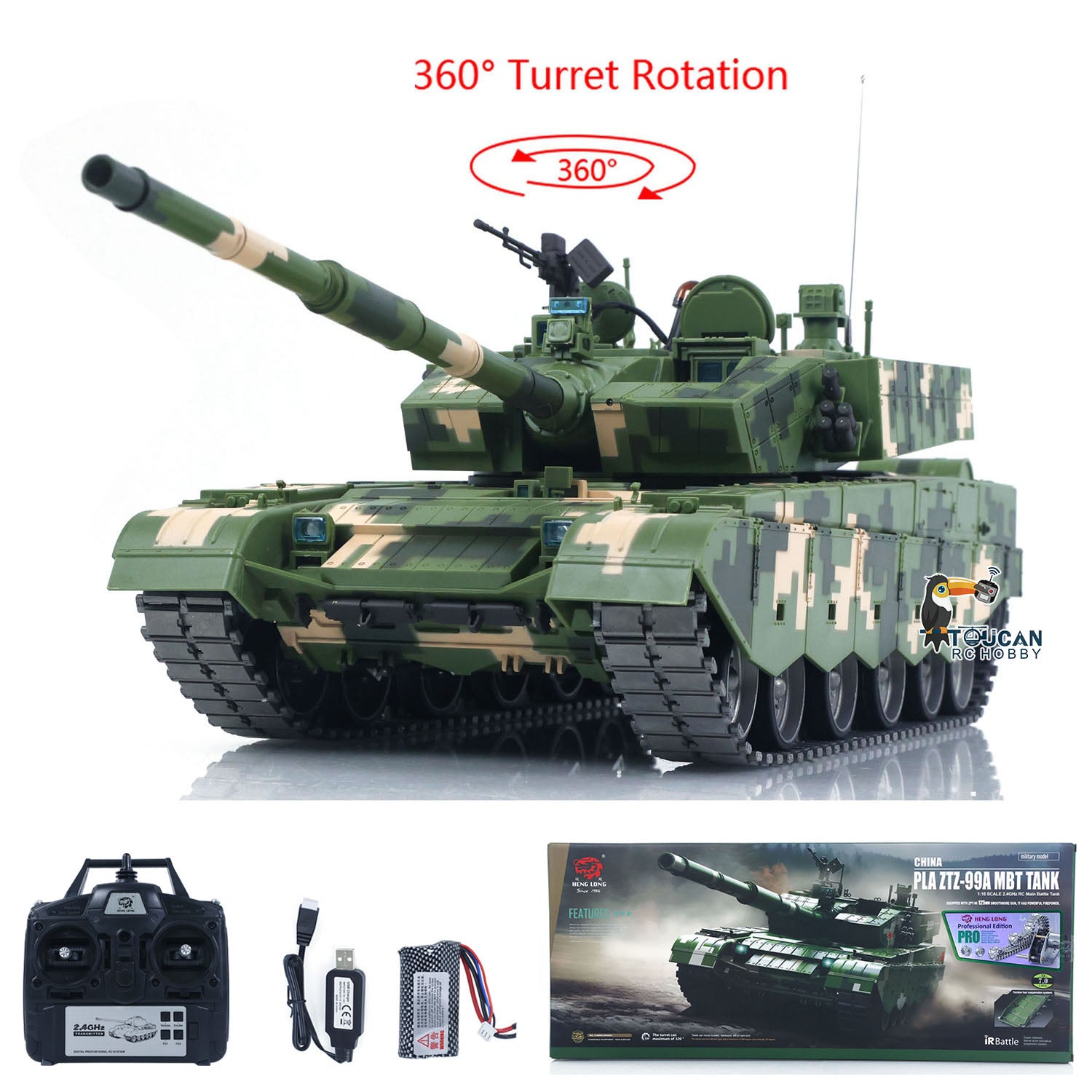 1/16 RC RTR Tank – Henglong Tanks