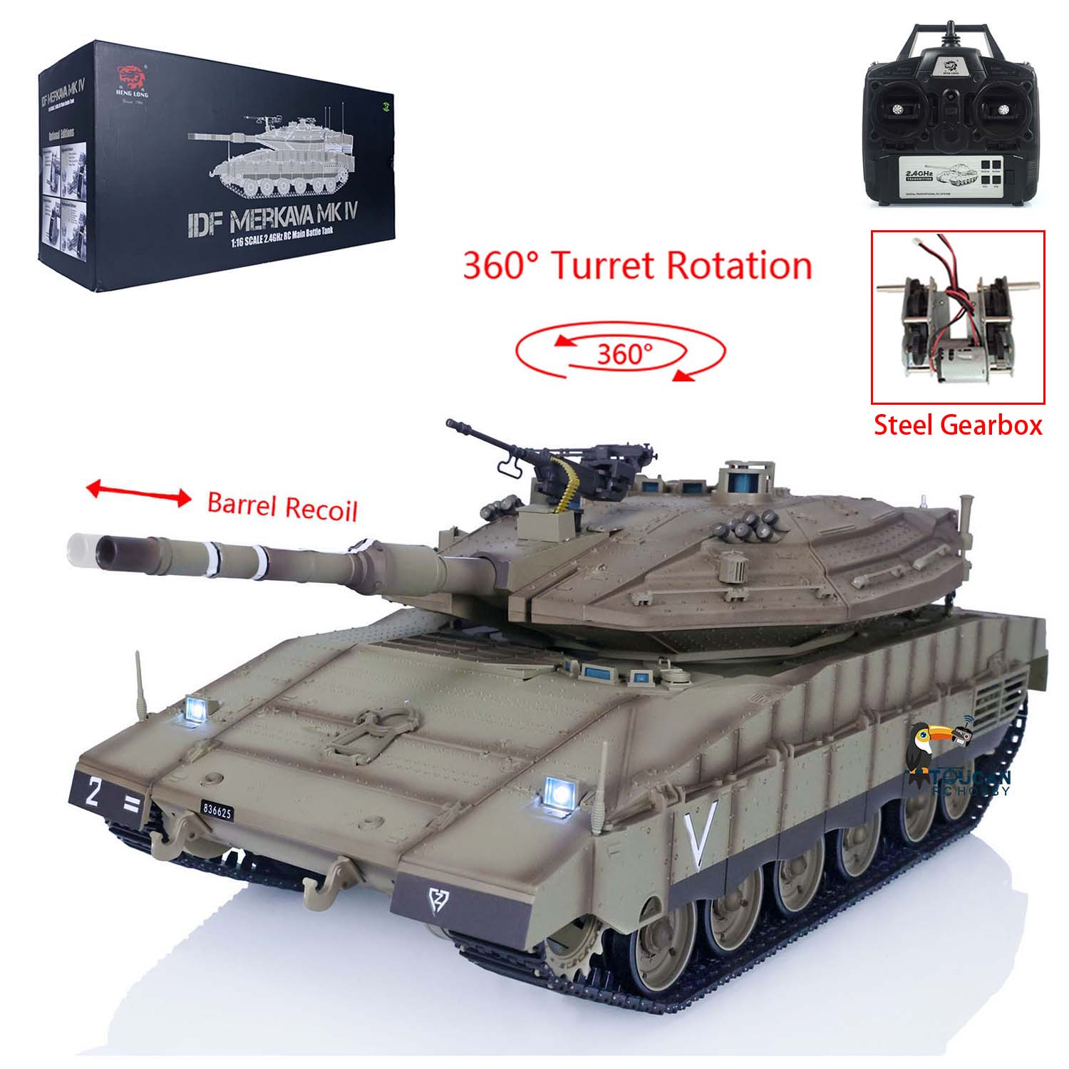 Standard Plastic Version – Henglong Tanks