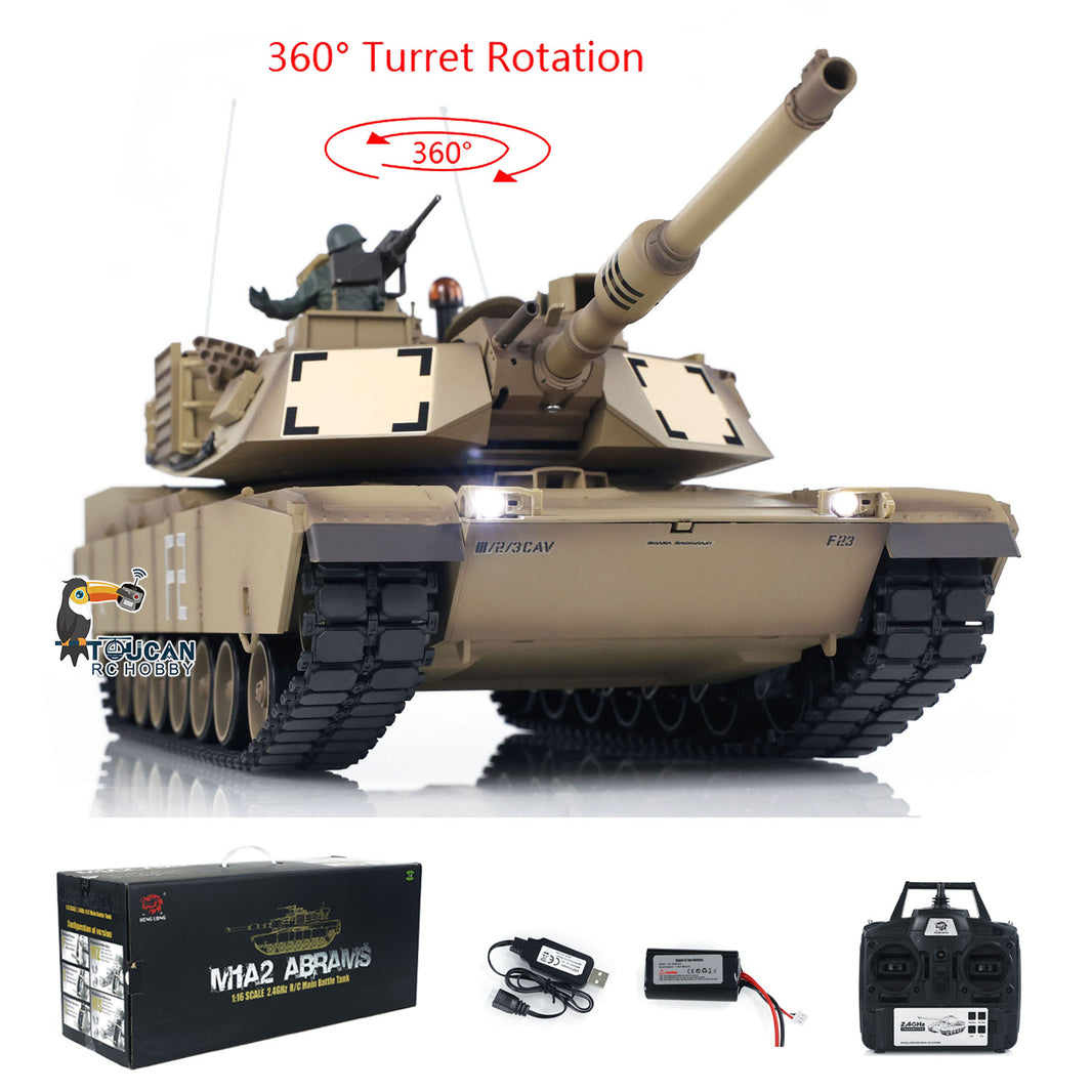 3918 USA Abrams M1A2 – Henglong Tanks